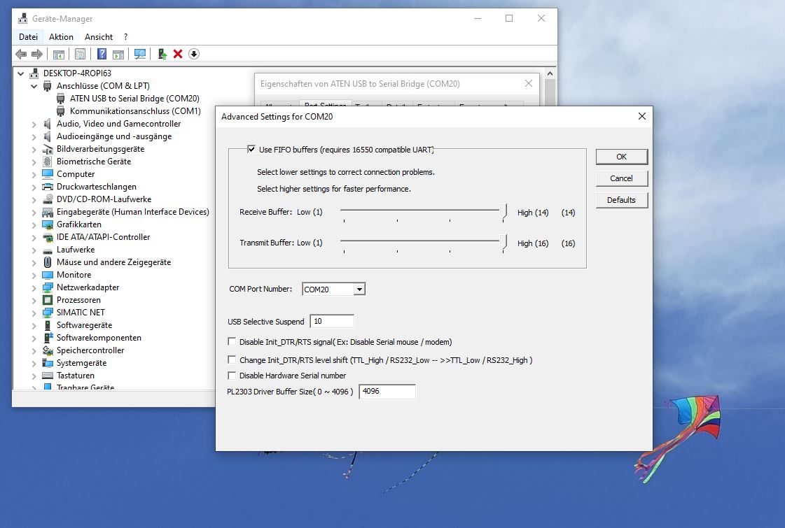 GEMO mit Ladder Editor verbinden