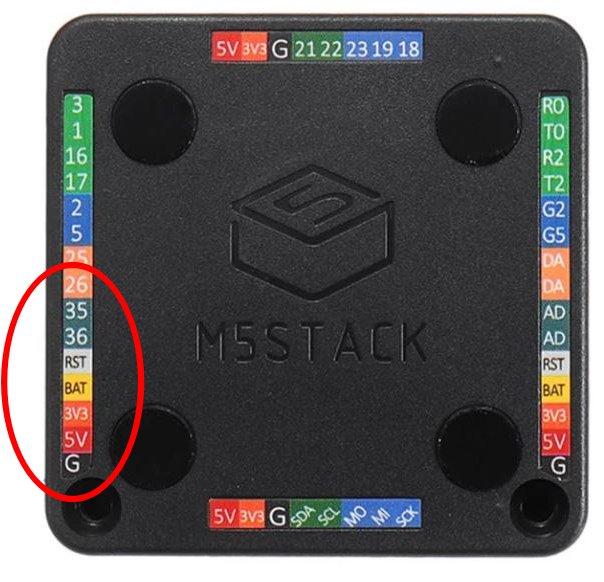 M5 Stack UI FLOW analoge Eingänge auslesen