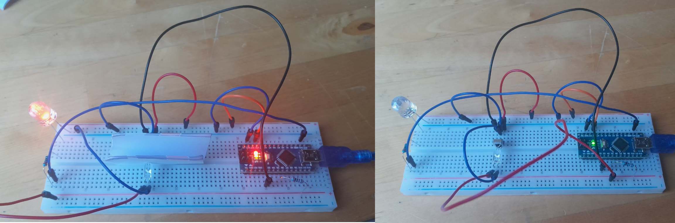 Arduino Lichtschranke mit VS-1838 IR-Empfänger und IR LED