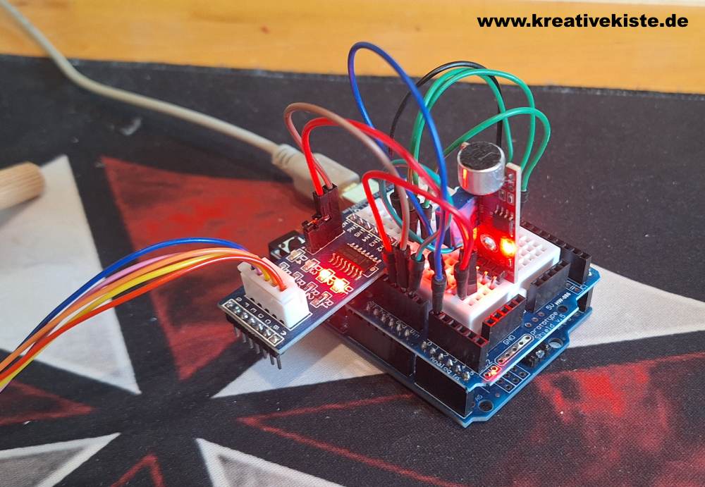 Arduino Projekt für Anfänger, Glücksrad mit 28BYJ-4 Stepper