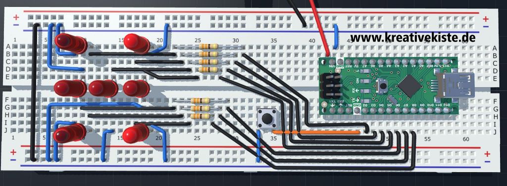 Arduino LED Spiele für Anfänger