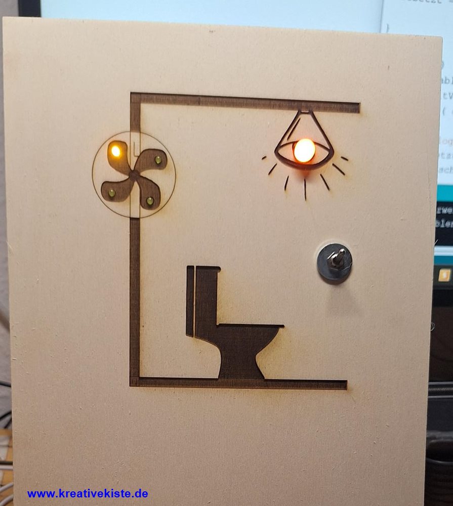 MINT Experiment, wie Funktioniert ein WC Lüfter?