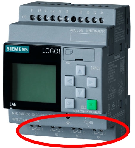 SPS Ausgänge als Relais, Transistoren und Triac Kontakttypen