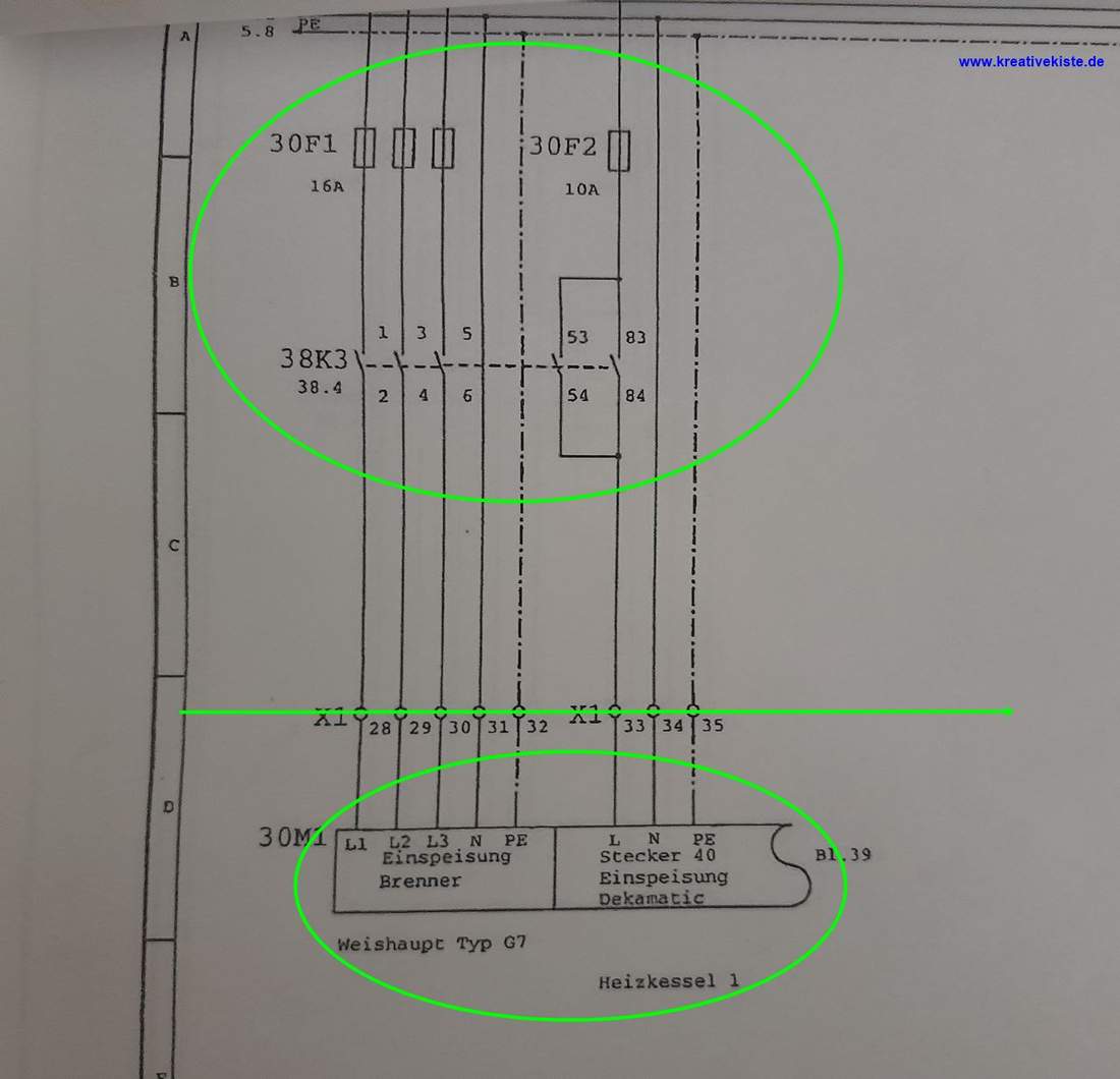Schaltpläne lesen und Bauteile nach Bezeichnung im Schaltschrank finden