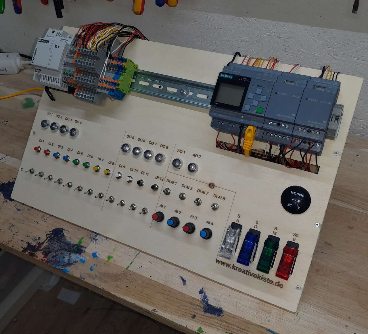 Siemens Logo Evaluation Board selber bauen