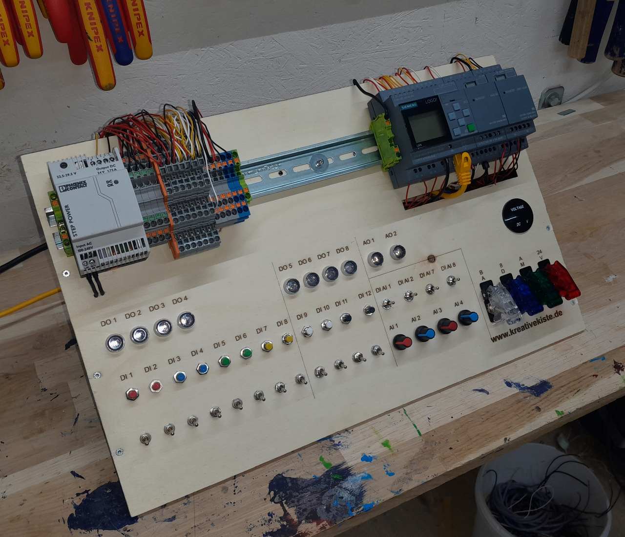 Siemens Logo Evaluation Board selber bauen